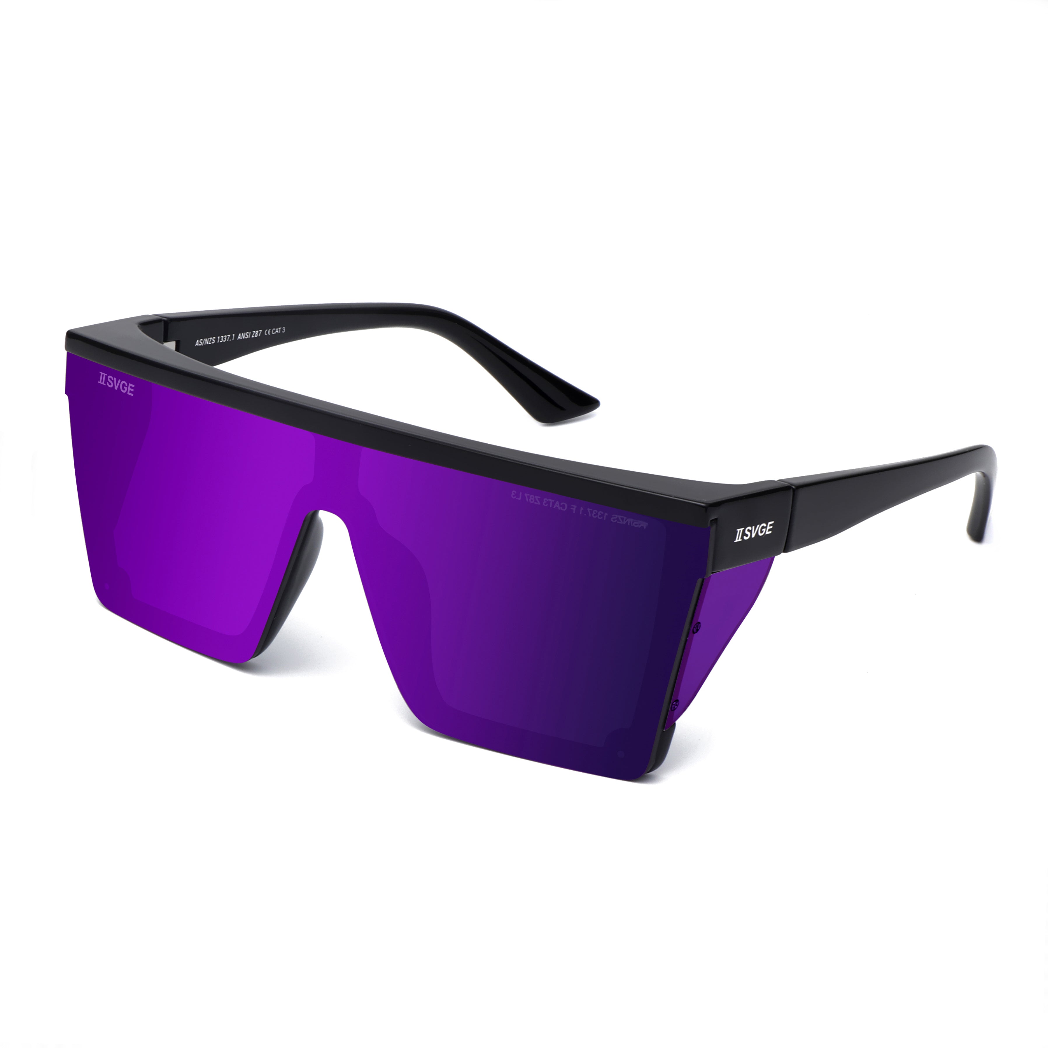 TWO SVGE | Premium Sunglasses & Safety Eyewear | Intent Safety - Midnight